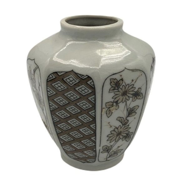 Occupied Japan Otagiri | Accents | Vintage Omc Japanese 8 Sided Vase ...